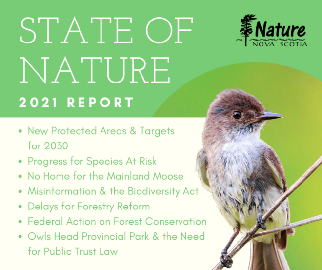 Read the 2021 State of Nature Report | Nature Nova Scotia